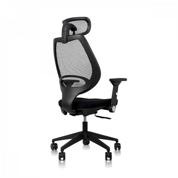 Backbone Wavebone Voyager II 人體工學樂手椅 高背款 預設配置版 安息黑