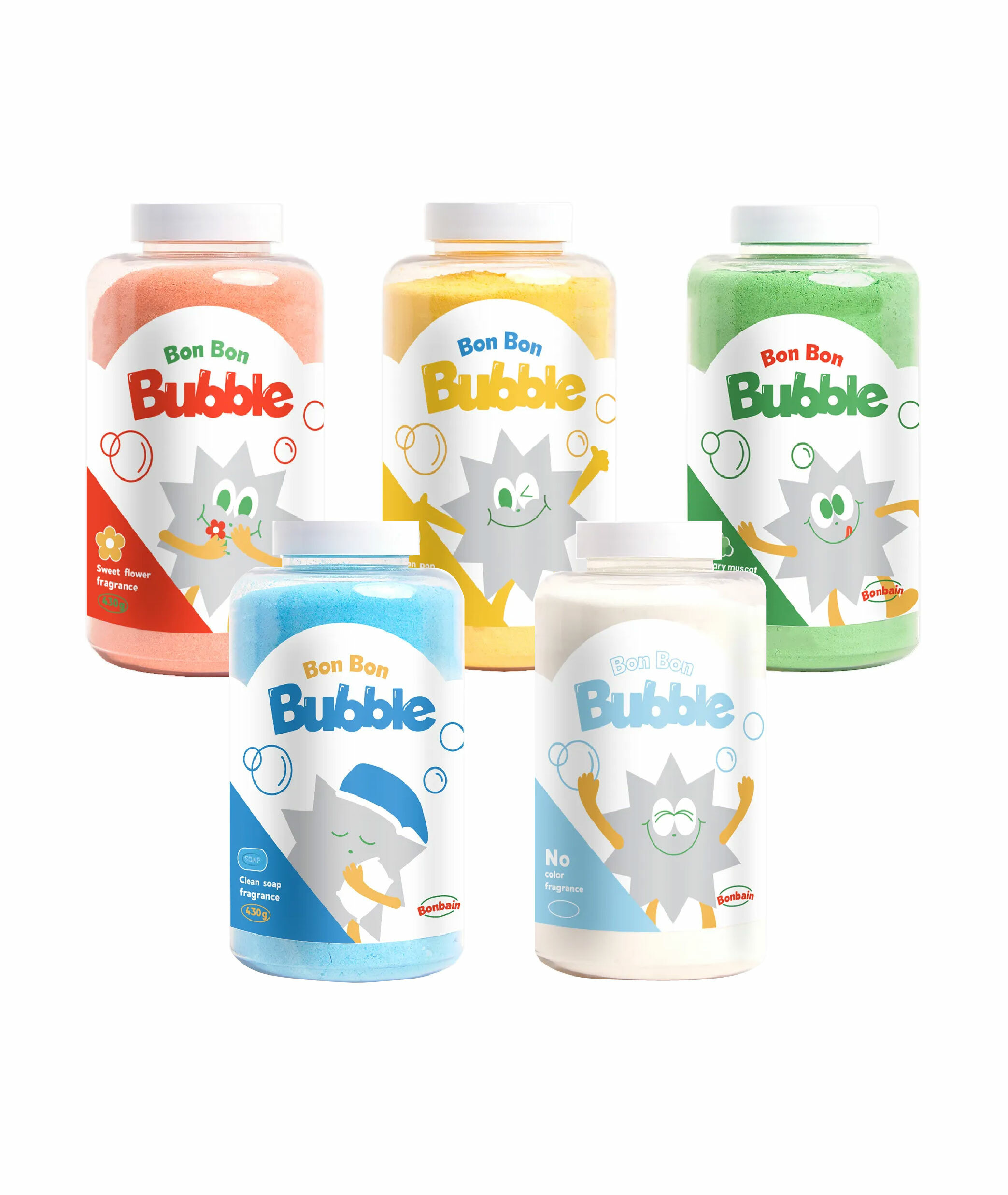 韓國 Bonbain 泡泡潤膚沐浴粉150g/430g|安琪兒婦嬰百貨