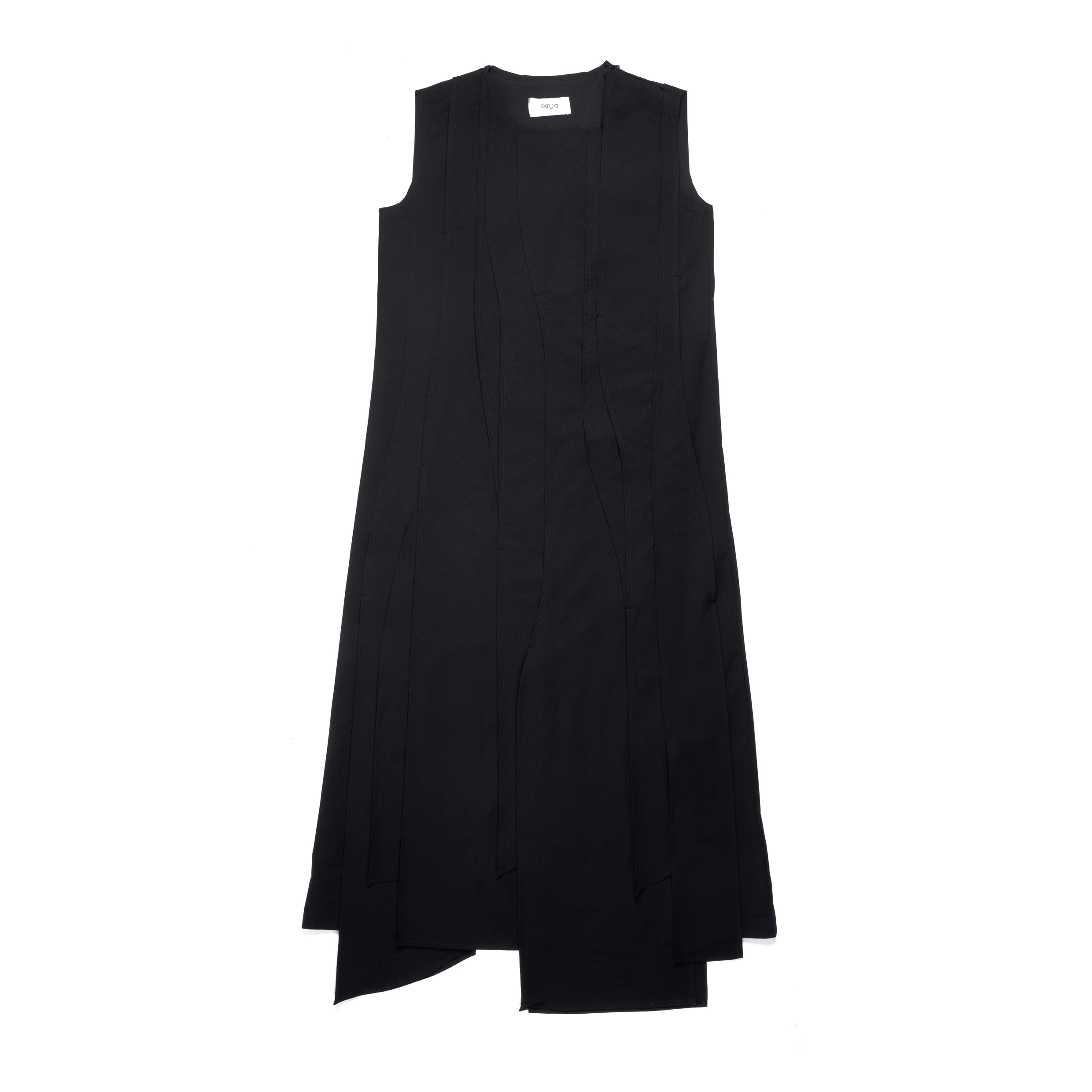 oqLiq Root Dress - Black