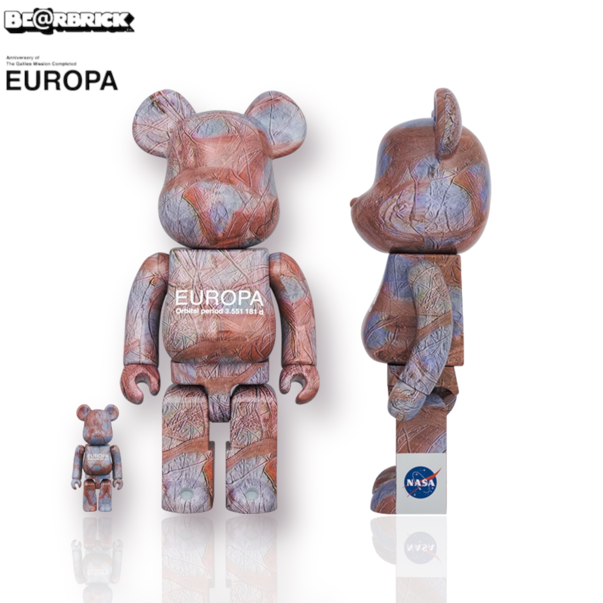 Bearbrick 400% 100% EUROPA