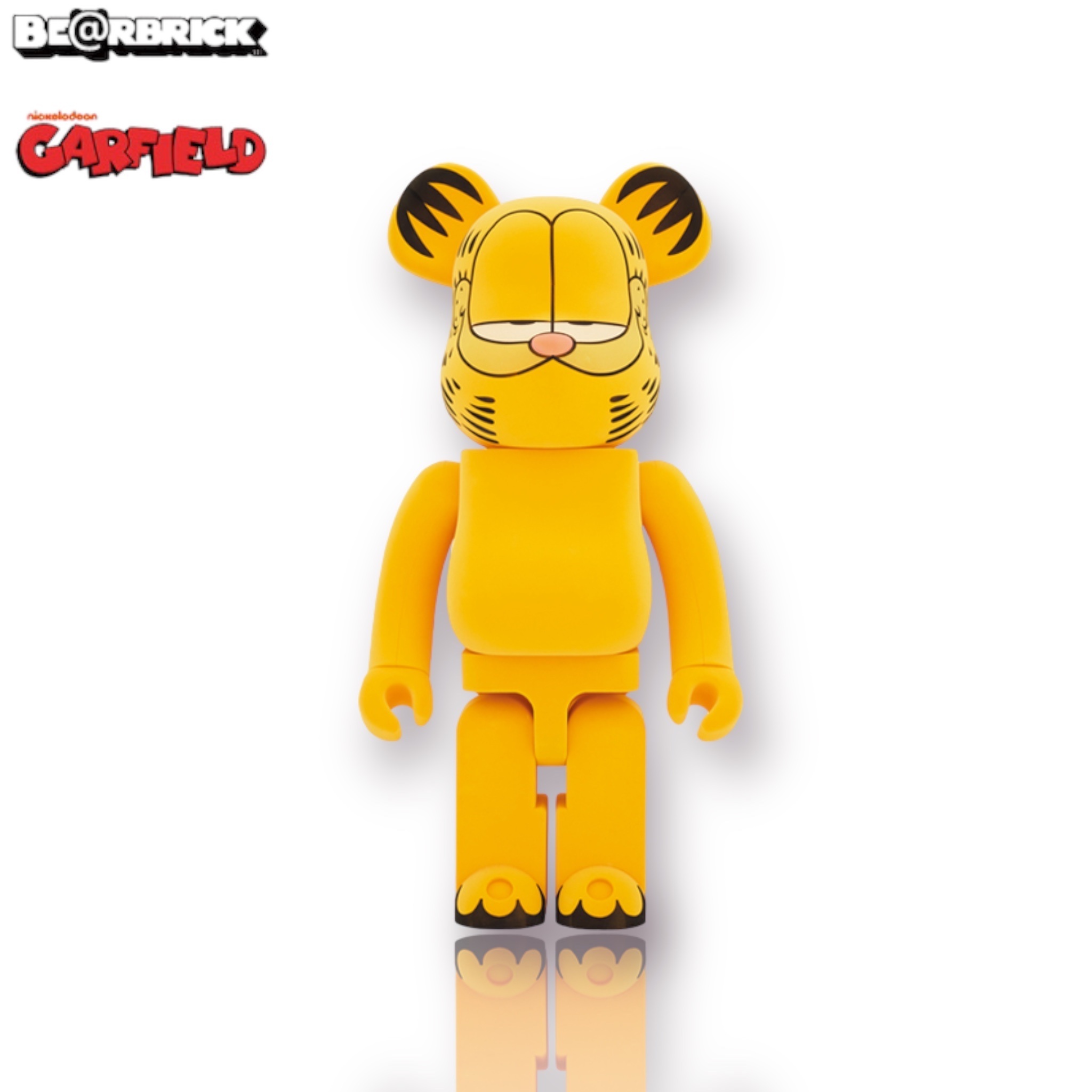 Preorder Bearbrick 1000% GARFIELD Flocky