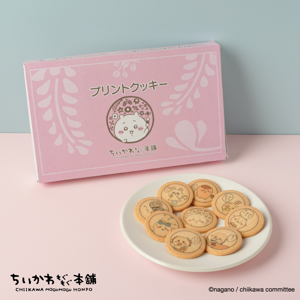 Chiikawa ♡ Mogumogu Honpo Print Cookie