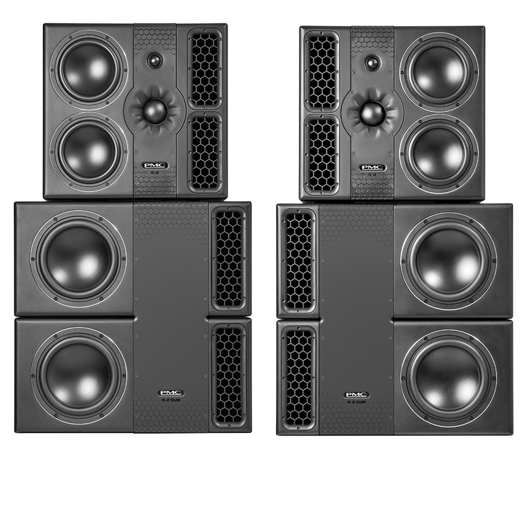 PMC Audio PMC6-2 XBD (PMC 6-2 + PMC 8-2 Sub 左/右) 主動式專業錄