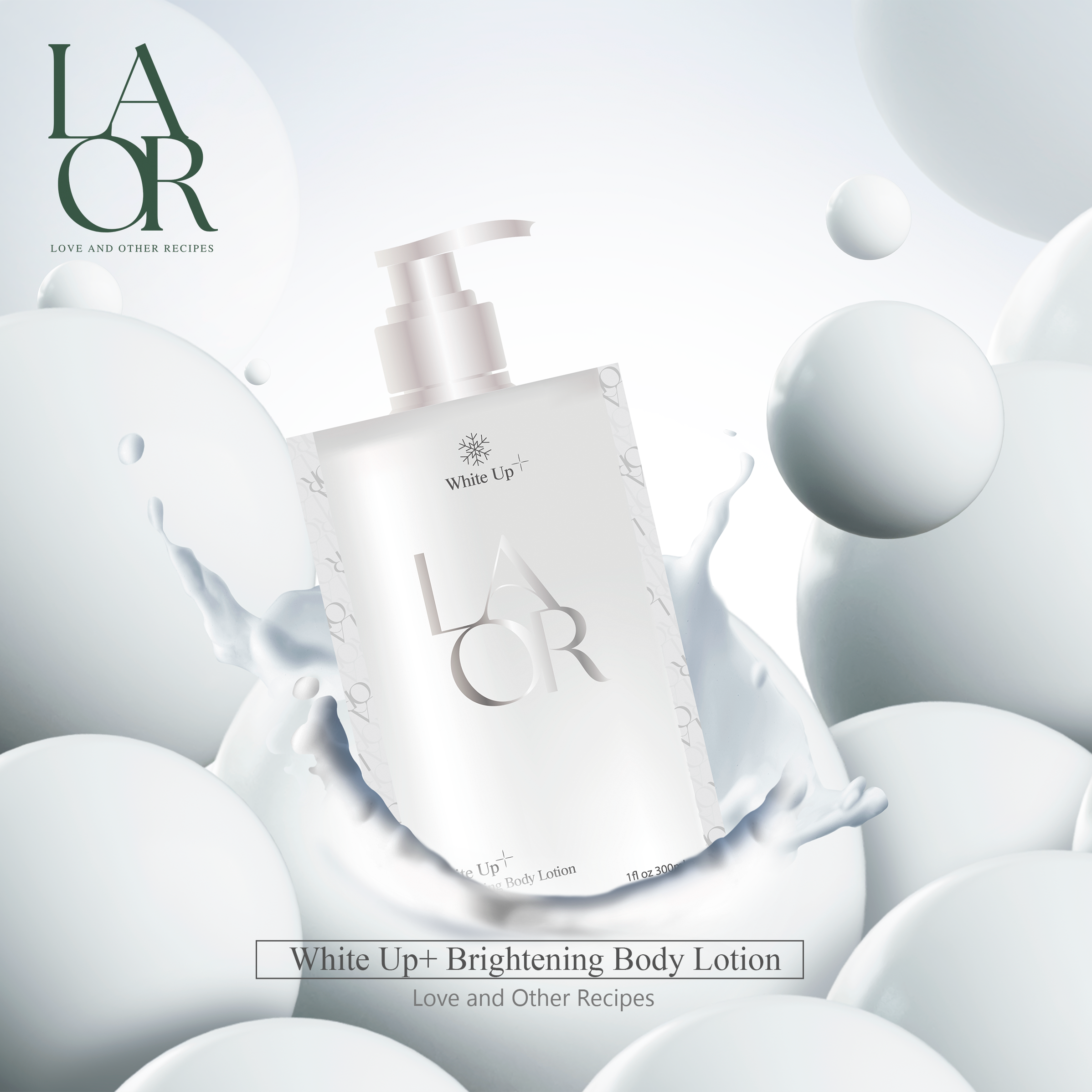 LAOR White Up+美白身體乳