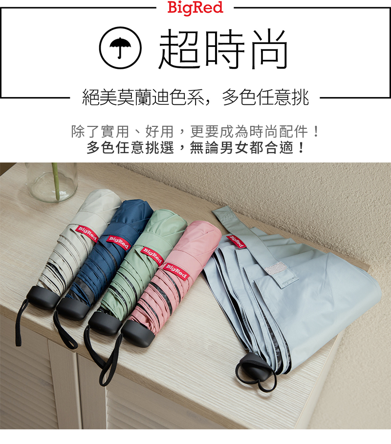 《BigRed 太扁》21吋手開傘-雨傘王UmbrellaKing，全台雨具專業品牌