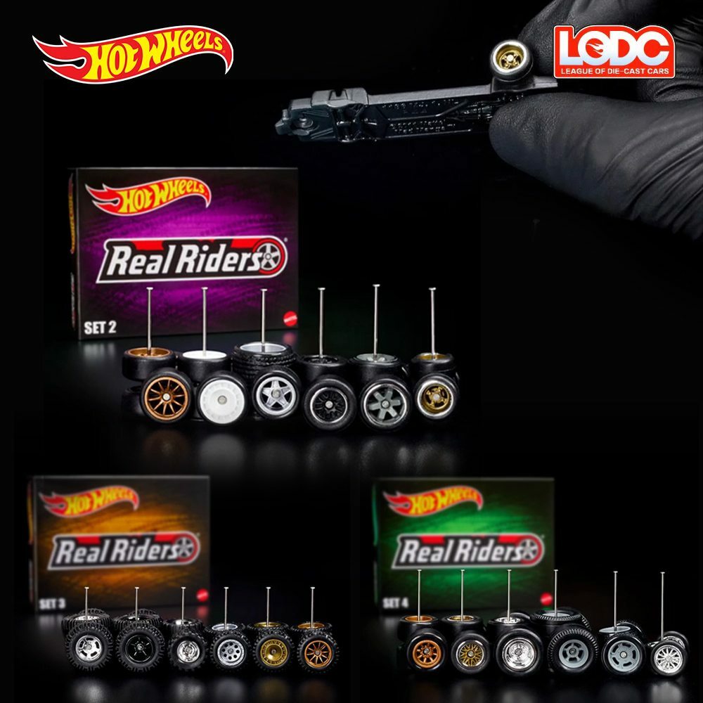 預購 Hotwheels RLC 限定 Real Riders Wheels Pack