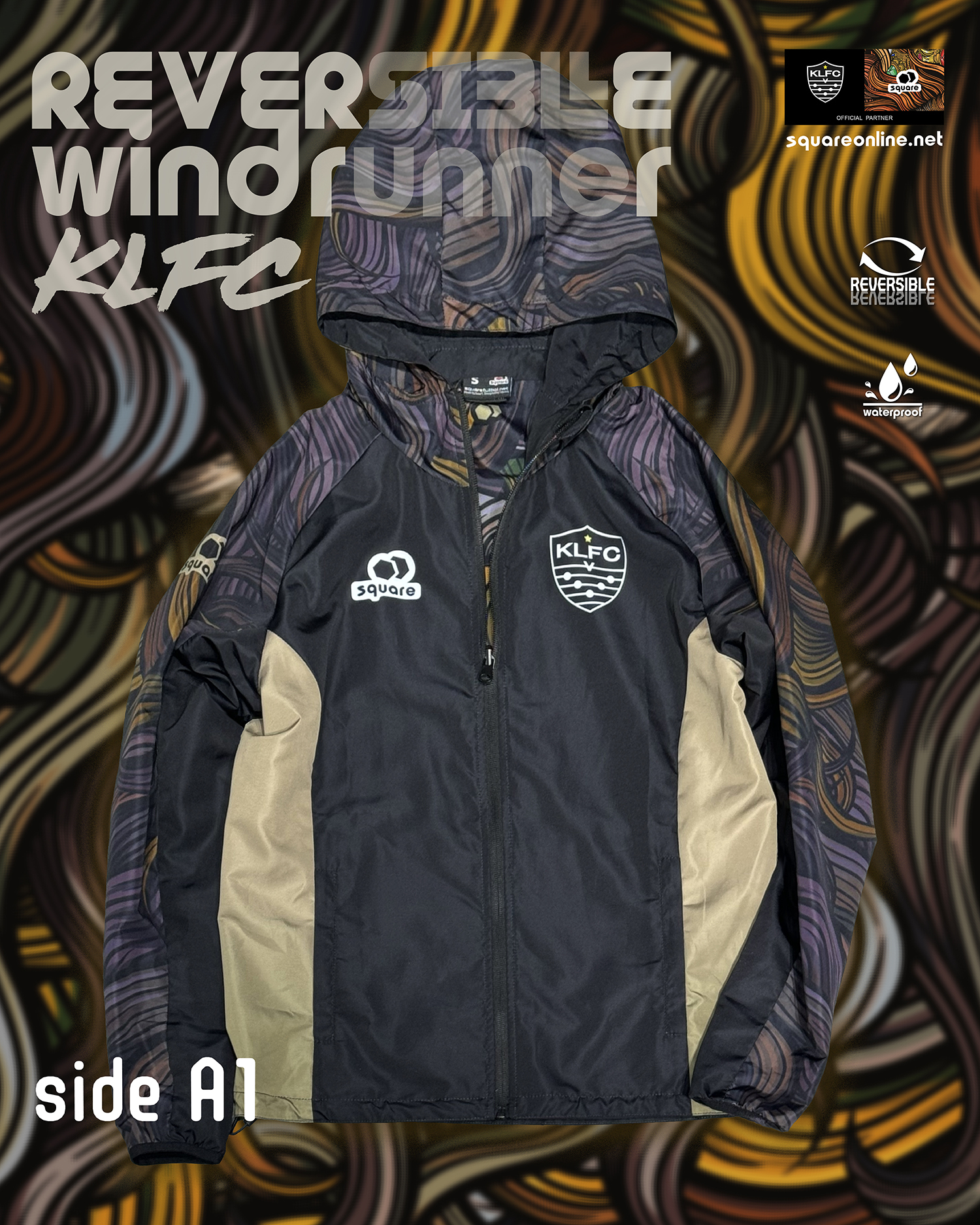 KLFC REVERSIBLE WINDRUNNER