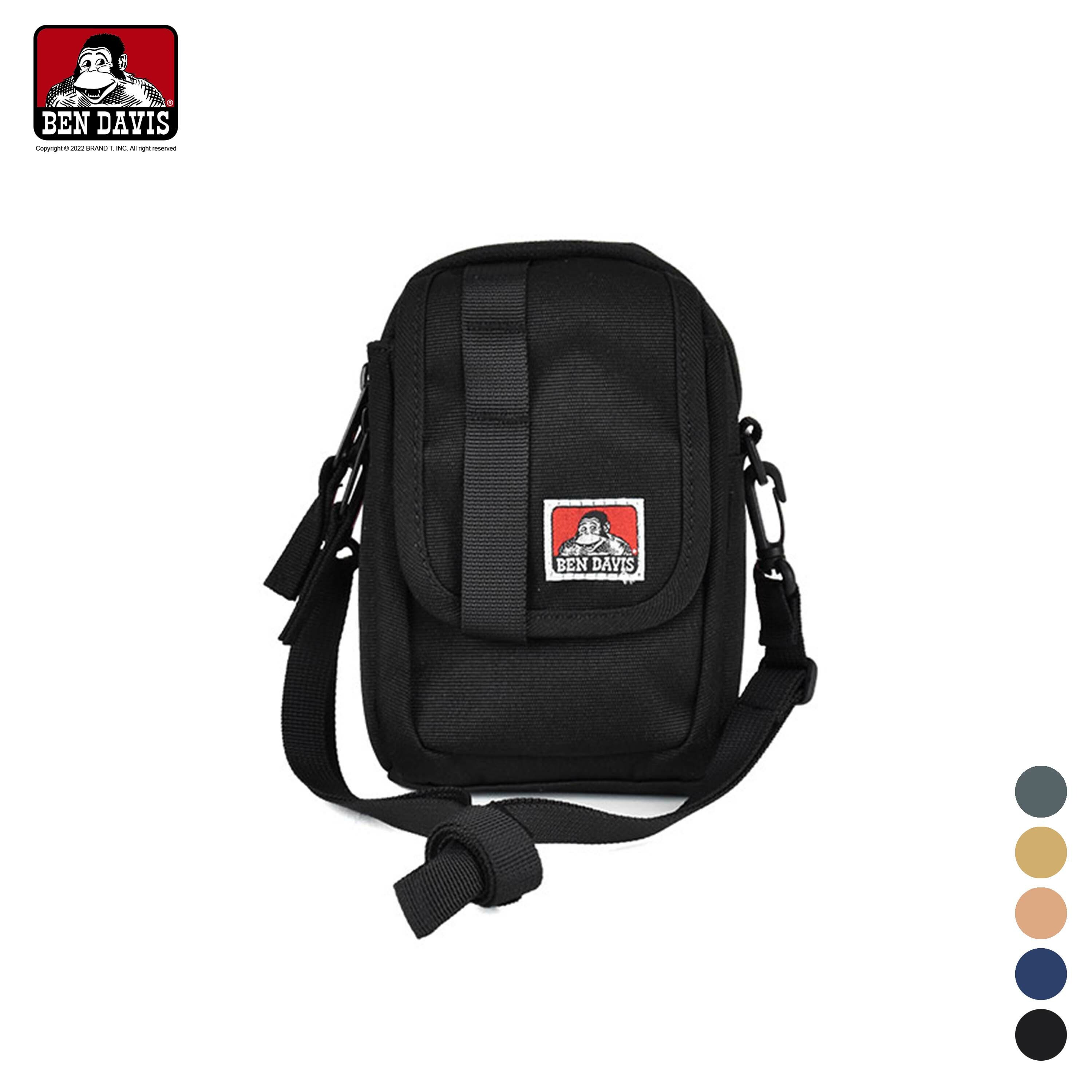 【BEN DAVIS】FLAP SMALL SHOULDER BAG 翻蓋小包 手機包 小廢包 5色