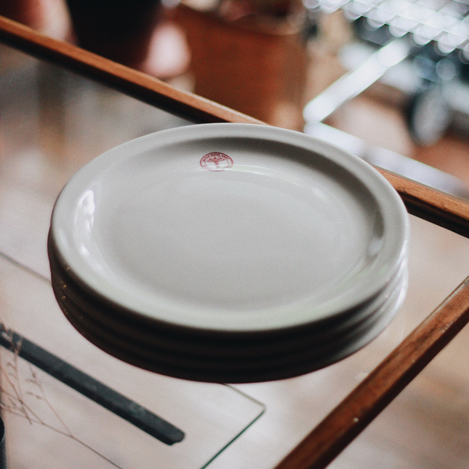 Vintage 美軍公發醫務兵晚餐盤