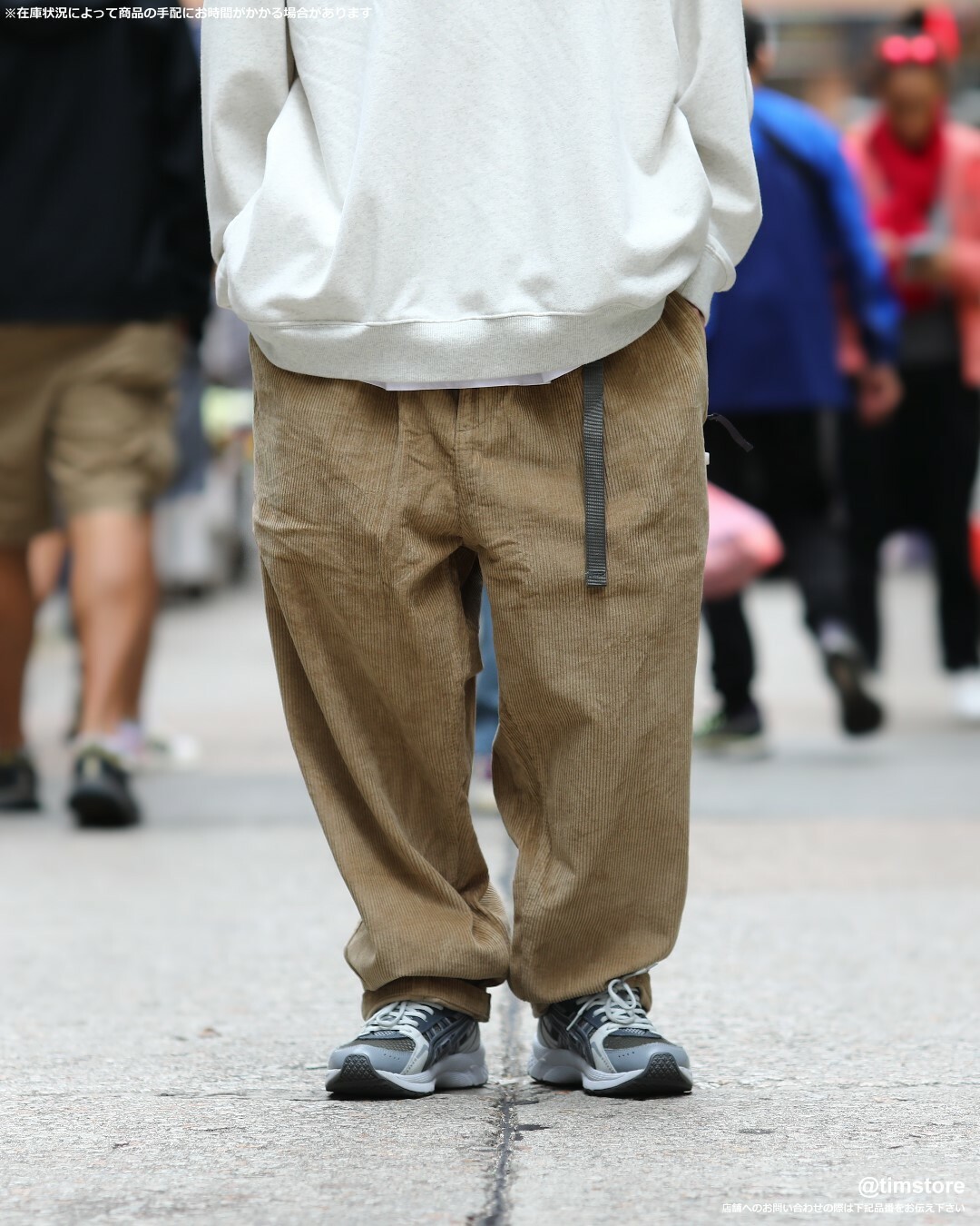 ubp28 | UNBENT 24秋冬日系純色燈心絨長褲 / 3色