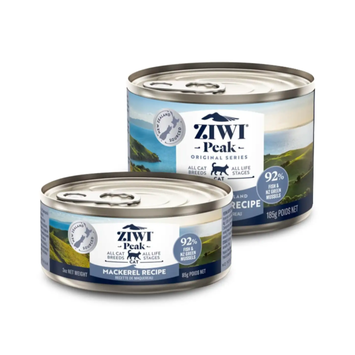 ZiwiPeak 貓罐頭 - 鯖魚配方 85g / 185g