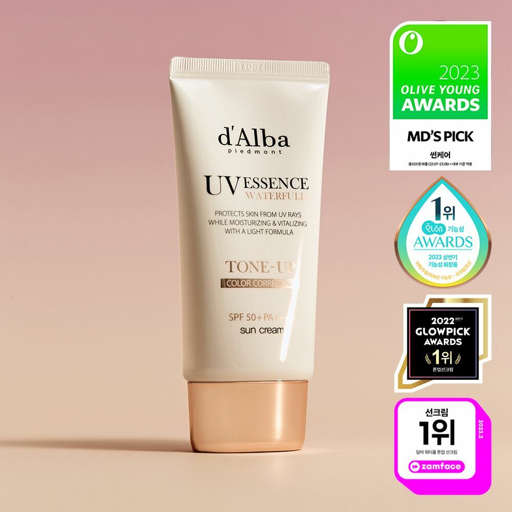 [ dAlba ] UV Essence Waterfull Tone Up Sun Cream 50ml
