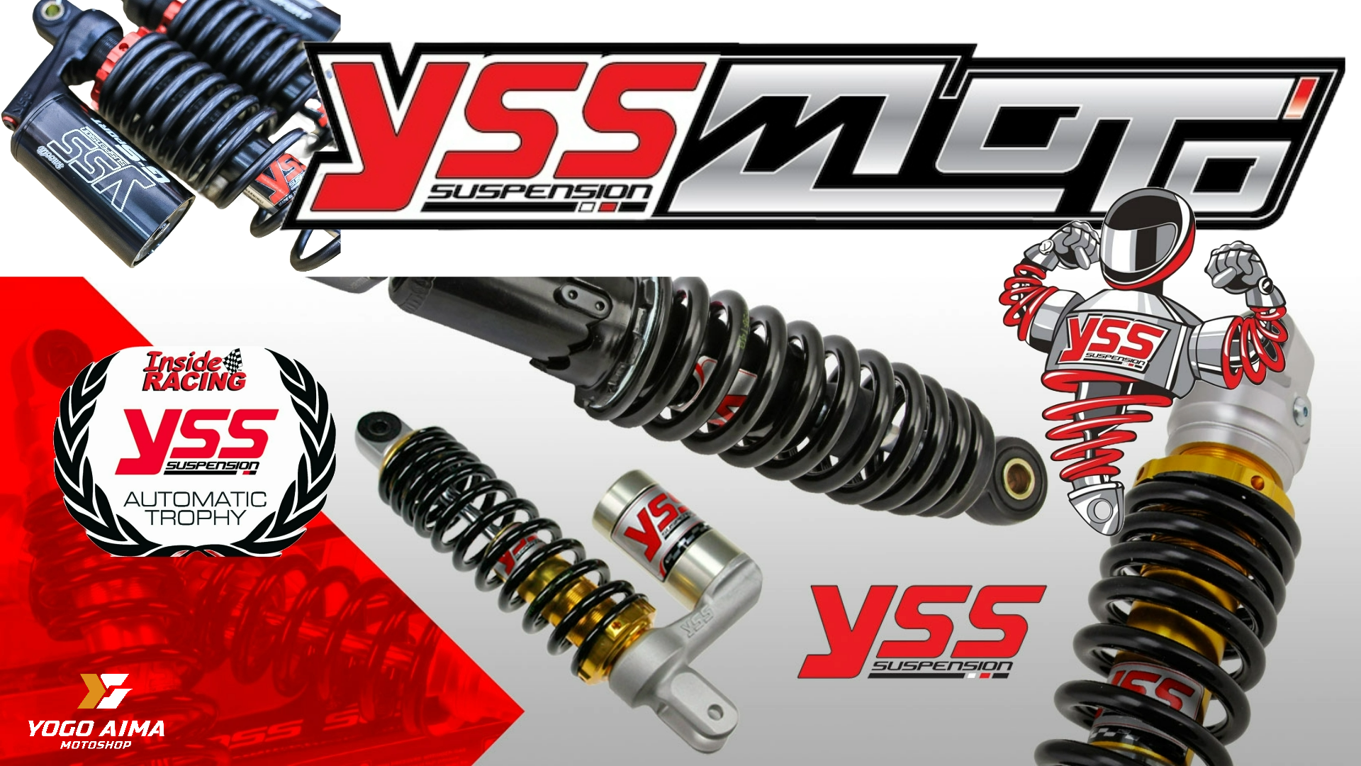 YSS Suspension Taiwan｜摩托車專用｜懸吊系統開發｜優購愛馬