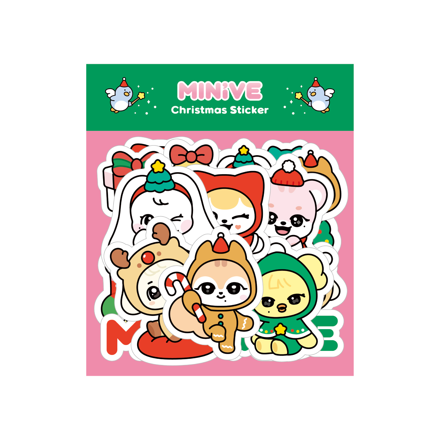 IVE - MINIVE CHRISTMAS DECO STICKER PACK 貼紙組