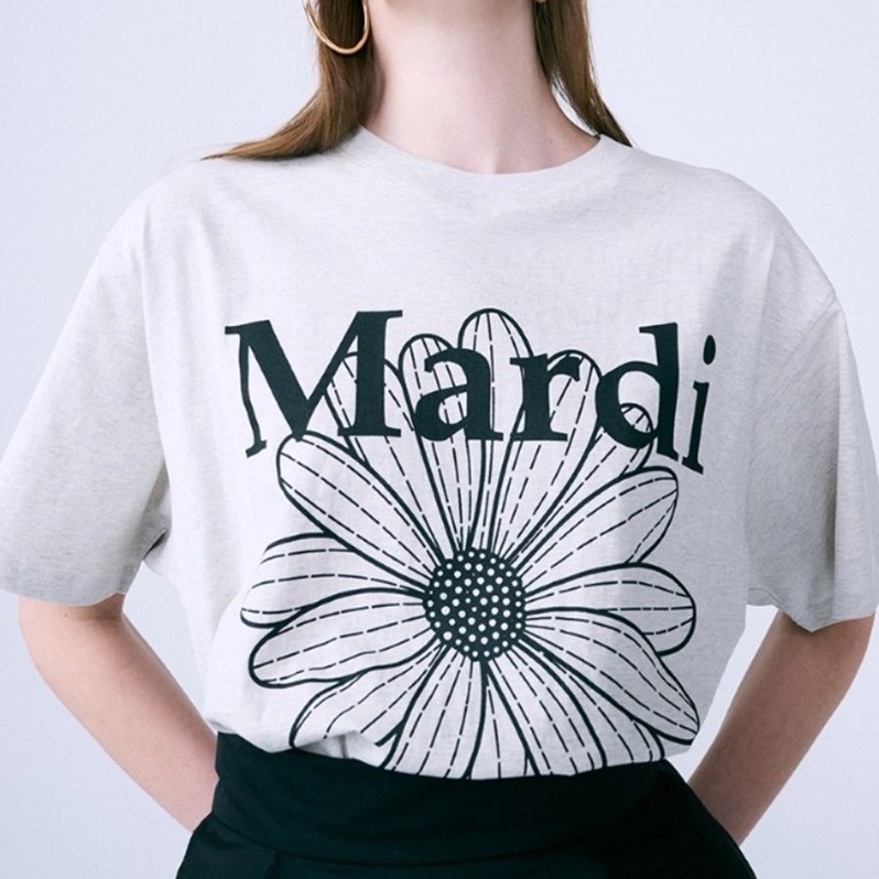 MARDI MERCREDI 經典小雛菊印花短TEE