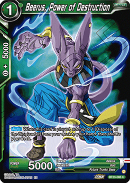 BT23-086 Beerus, Power of Destruction