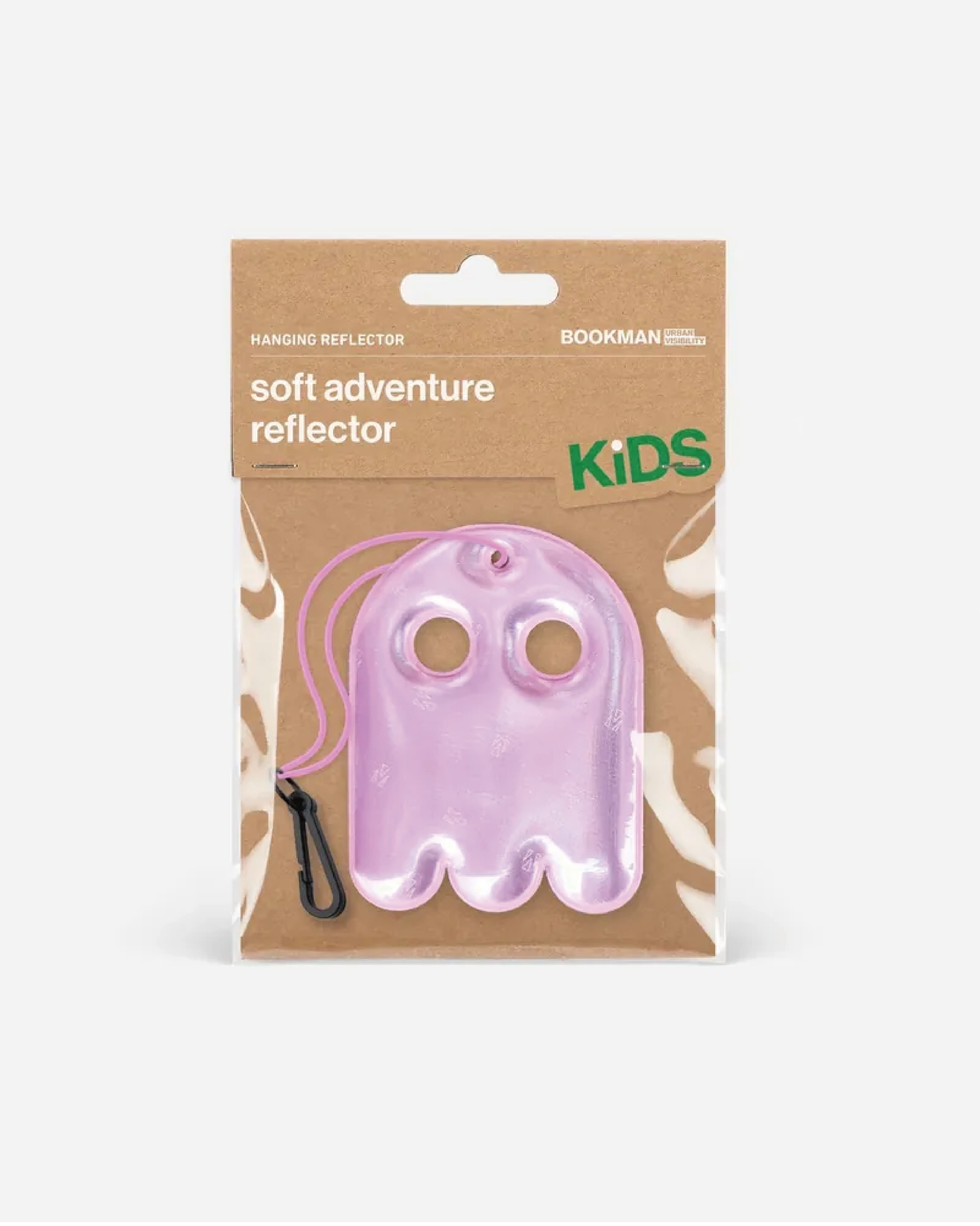 現貨【BOOKMAN】Hanging Reflectors 反光片吊飾 / 鬼鬼粉 Ghost Pink