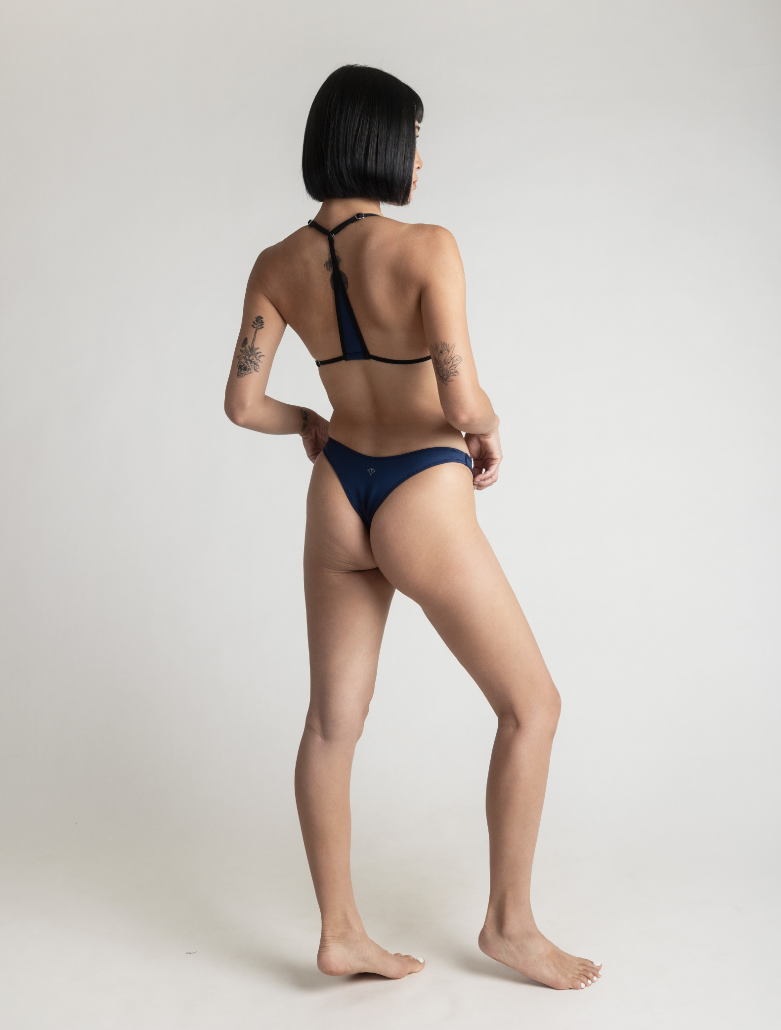 Navy Blue 海軍藍 / 1.5mm NEO 簡約高衩下褲 / Bottom｜TIMU AQUA