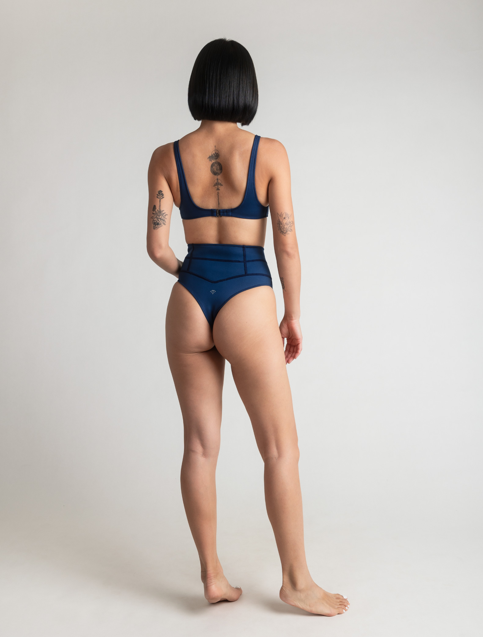 Navy Blue 海軍藍 / 1.5mm NEO 防寒高腰下褲 / Bottom｜TIMU AQUA