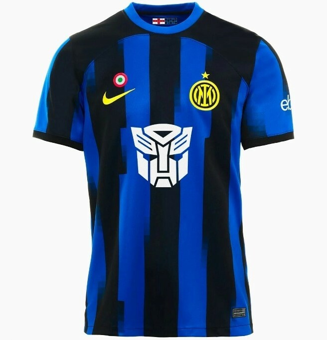 2023 Inter Milan Home Match Shirt with Transformer Spon