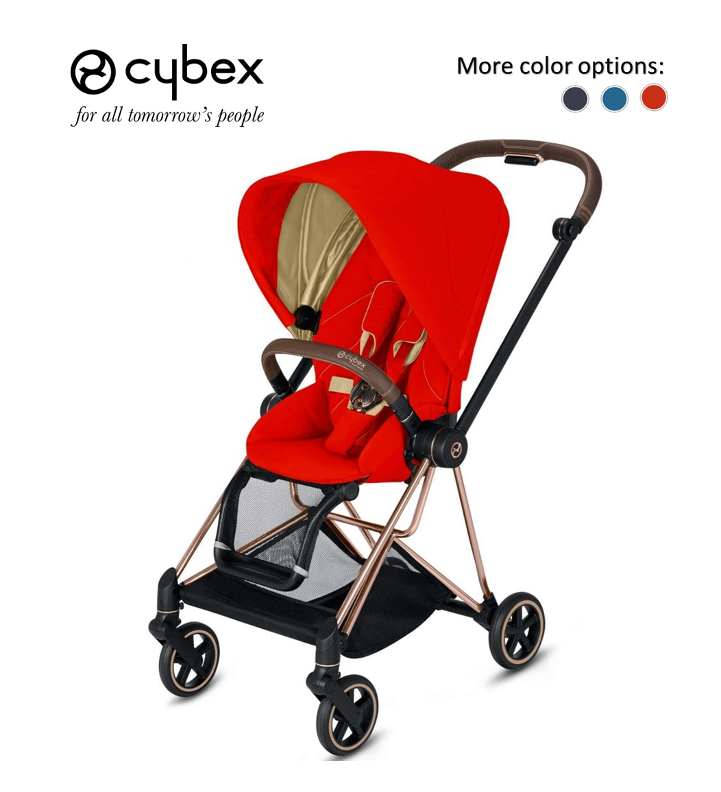 Cybex Mios 3 Stroller (Rose Gold Frame & Seat)