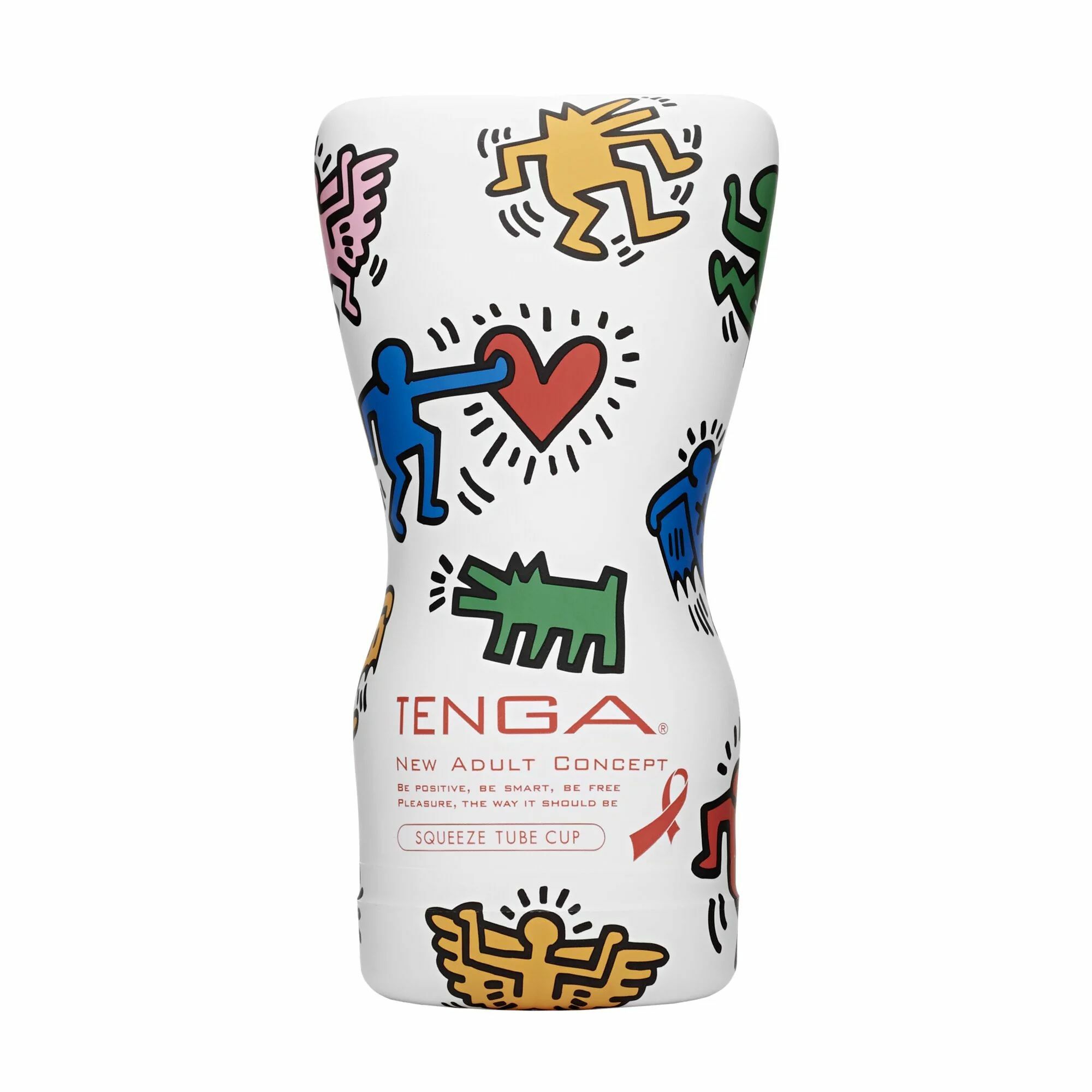 壞男情趣。日本TENGA x 美國Keith Haring《 凱思塗鴉系列真空吸吮杯SOFT KHC-102