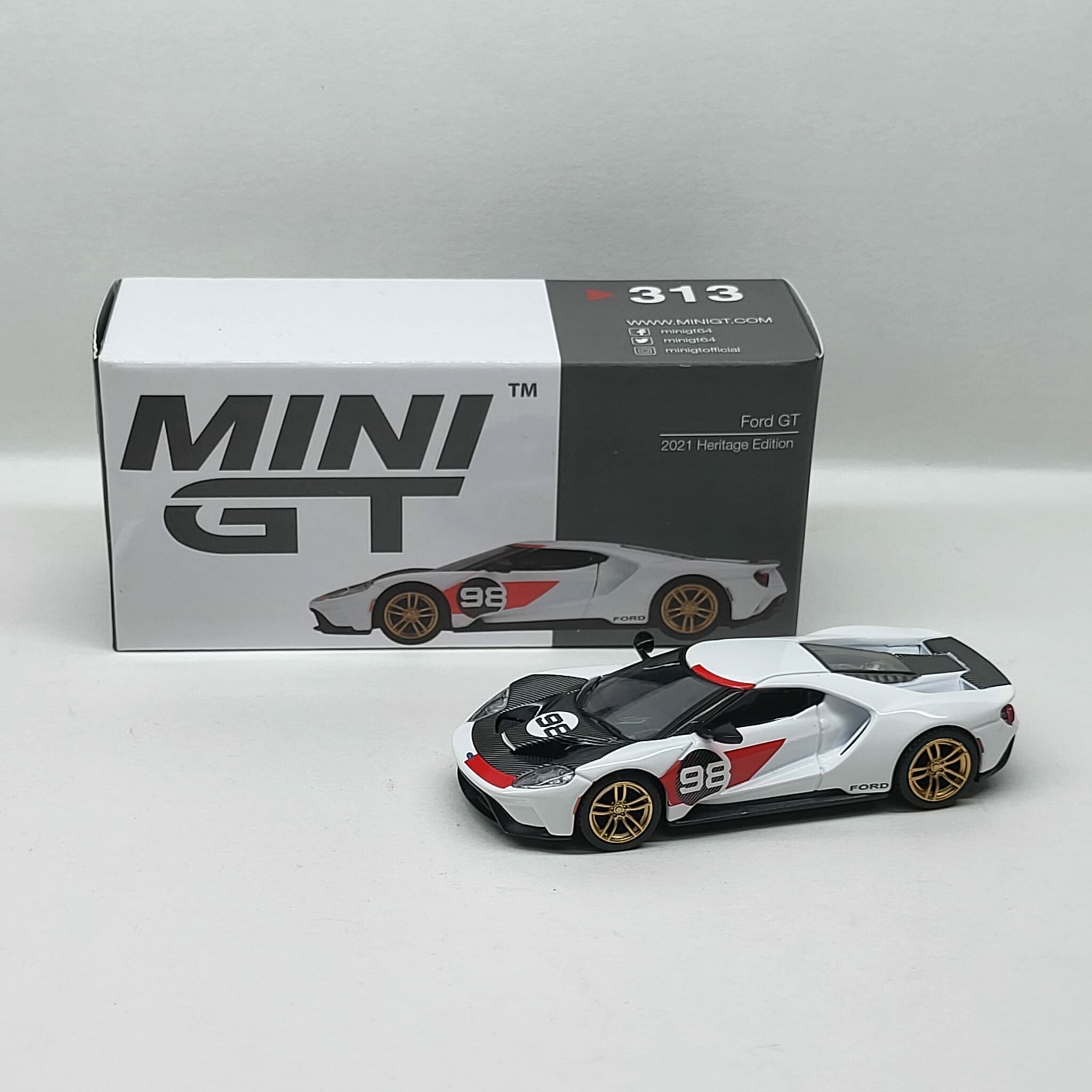 Mini GT #313 Ford GT LHD