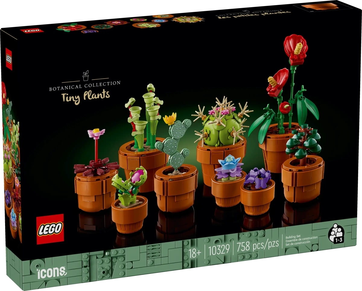 花藝植物收藏｜LEGO 10329 icons- 迷你盆栽 Tiny Plants | 飛米樂高積木專賣店