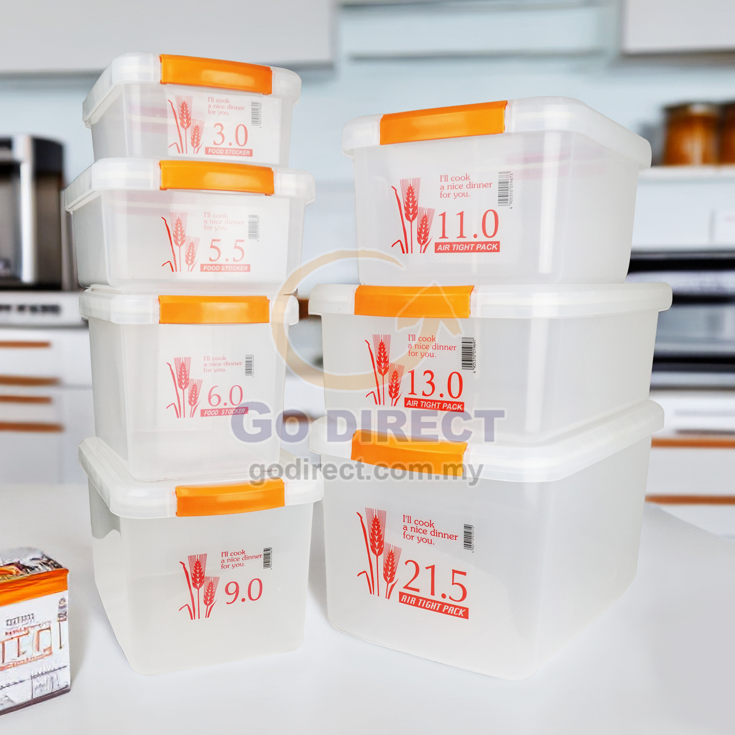 SINGLE TREE Air Tight Food Storage Container Malaysia