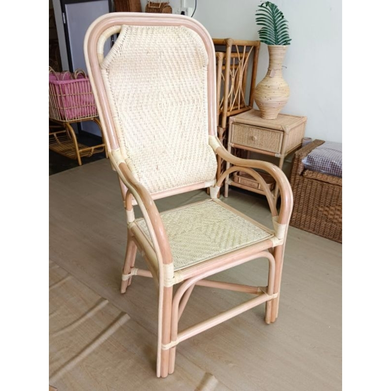 [The Rattan House] Rattan Lazy chair Laying chair adjus
