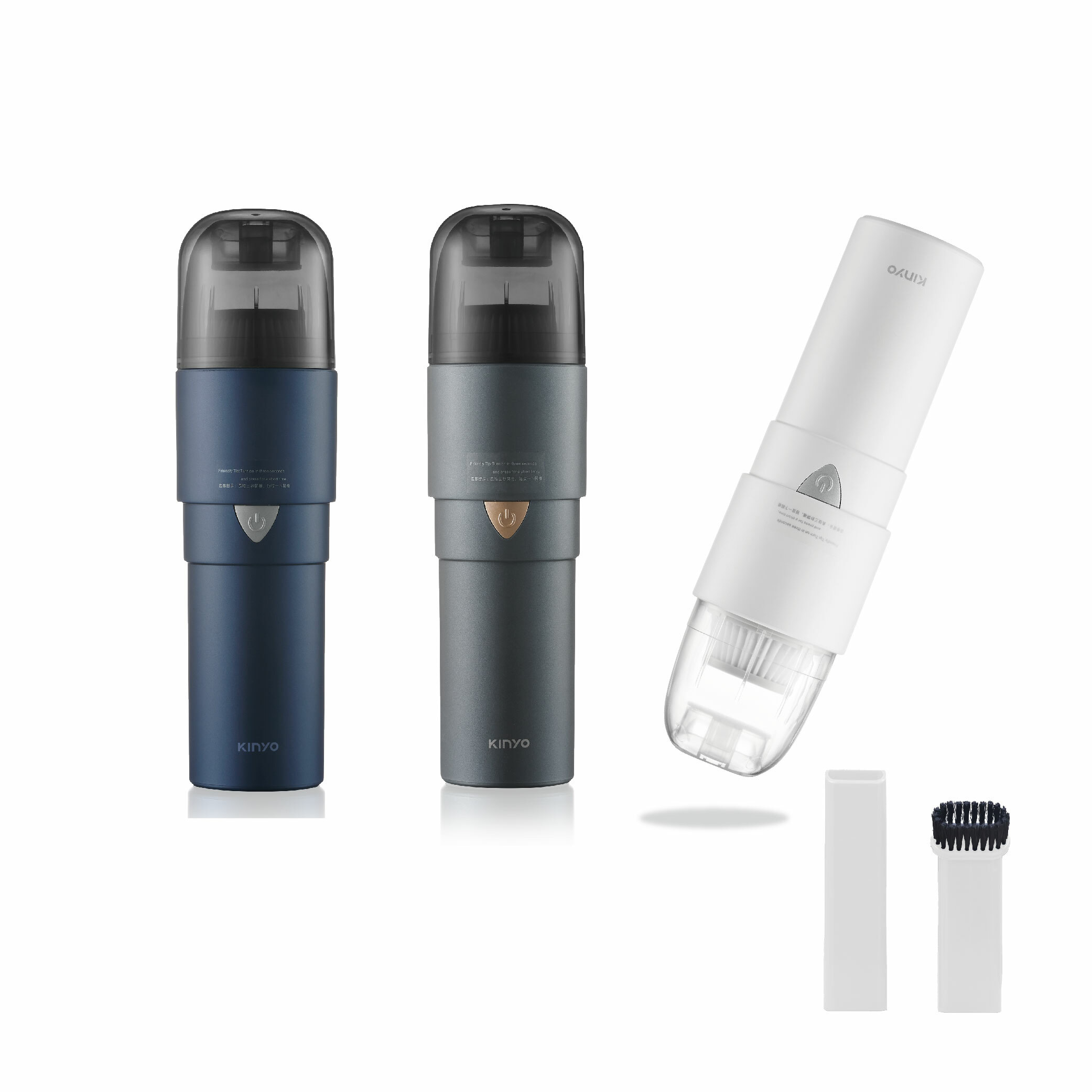 【KINYO】輕巧手持無線吸塵器 (KVC-5890)