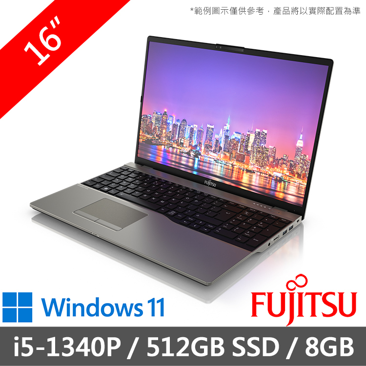 U7613-PS521 FUJITSU LIFEBOOK 黑色【日本製 intel 第13代CPU】