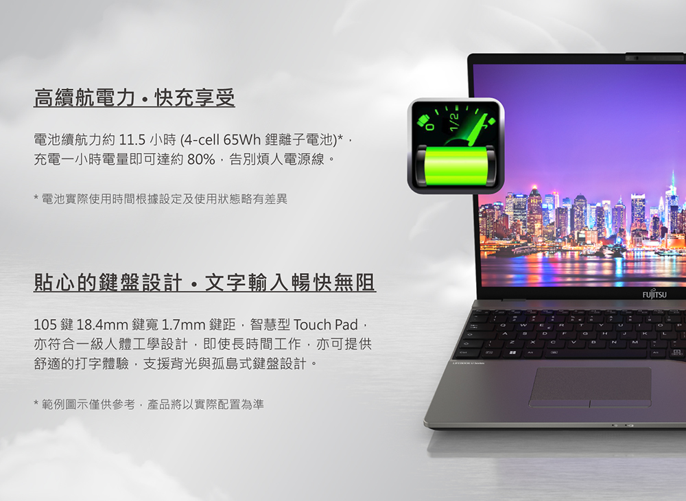 U7613-PS521 FUJITSU LIFEBOOK 黑色【日本製 intel 第13代CPU】