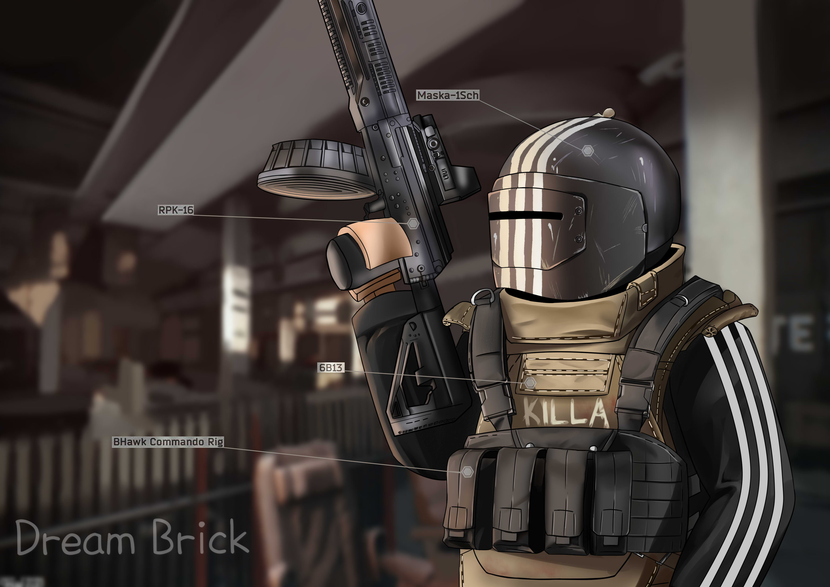 [Dream Bricks][Preorder] Escape from Tarkov - Killa [PA