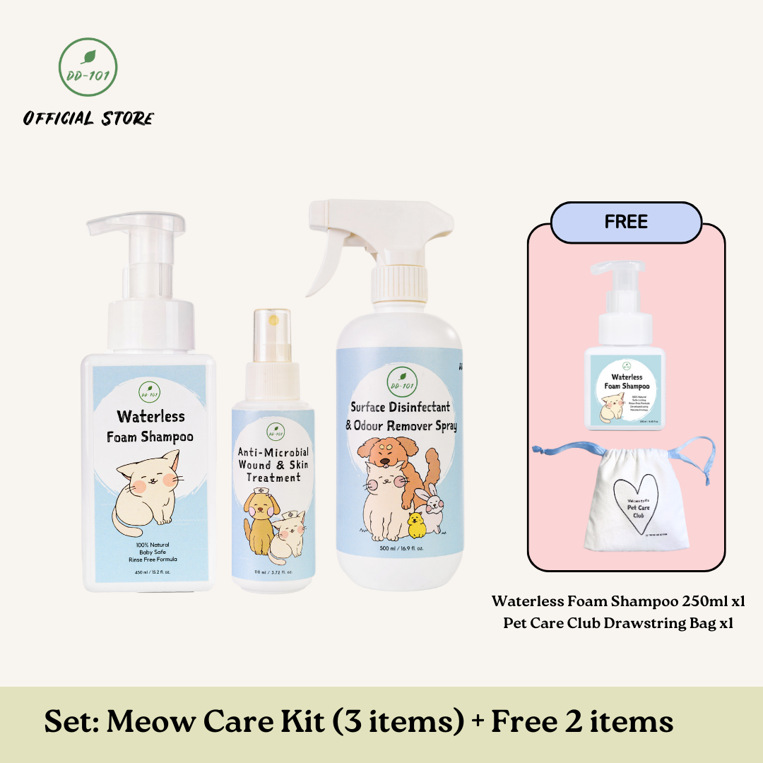Meow Waterless Care Kit