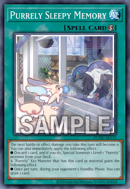 DUNE-AE115 Purrely Sleepy Memory