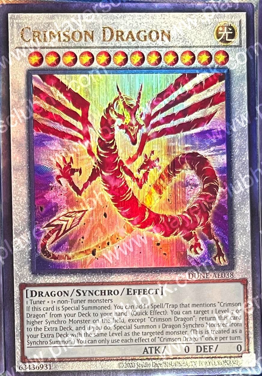 DUNE-AE038(UR/UTR/SER/QSER) Crimson Dragon