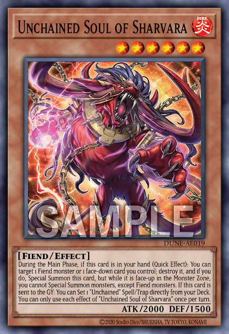 DUNE-AE019 Unchained Soul of Sharvara