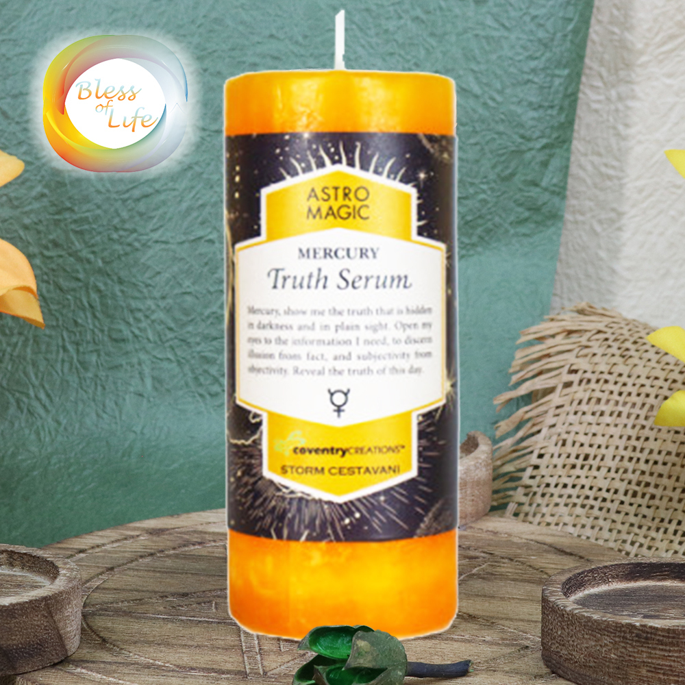 美國 - Astro Magic 水星智慧能量蠟燭 Mercury - Truth Serum Candle