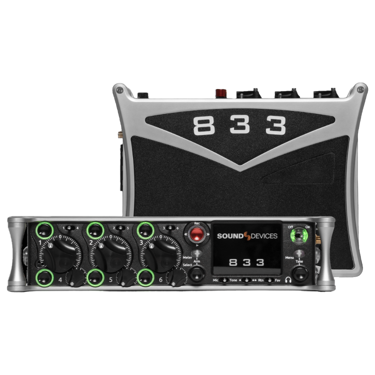 Sound Devices 833 行動錄音介面 / 攜帶式錄音機