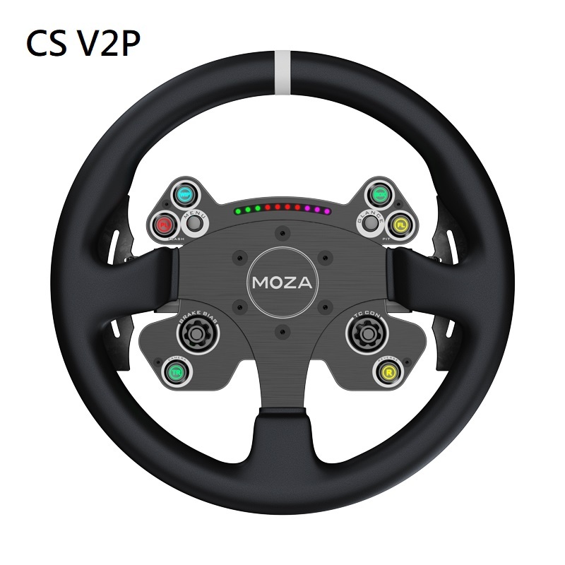 米特3C數位–MOZA 魔爪 RACING CS V2P 方向盤 盤面 賽車方向盤