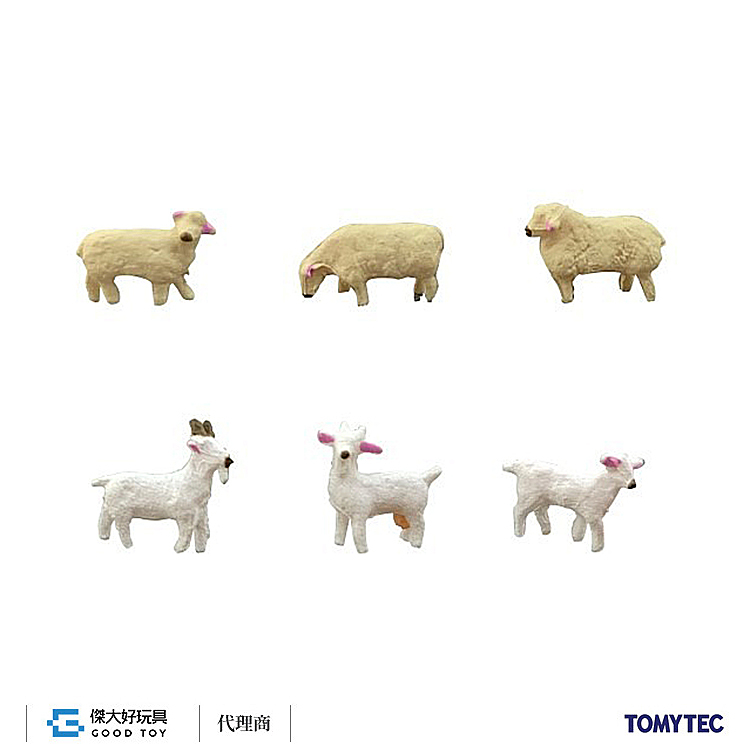 TOMYTEC 328186 動物 105-2 綿羊．山羊2
