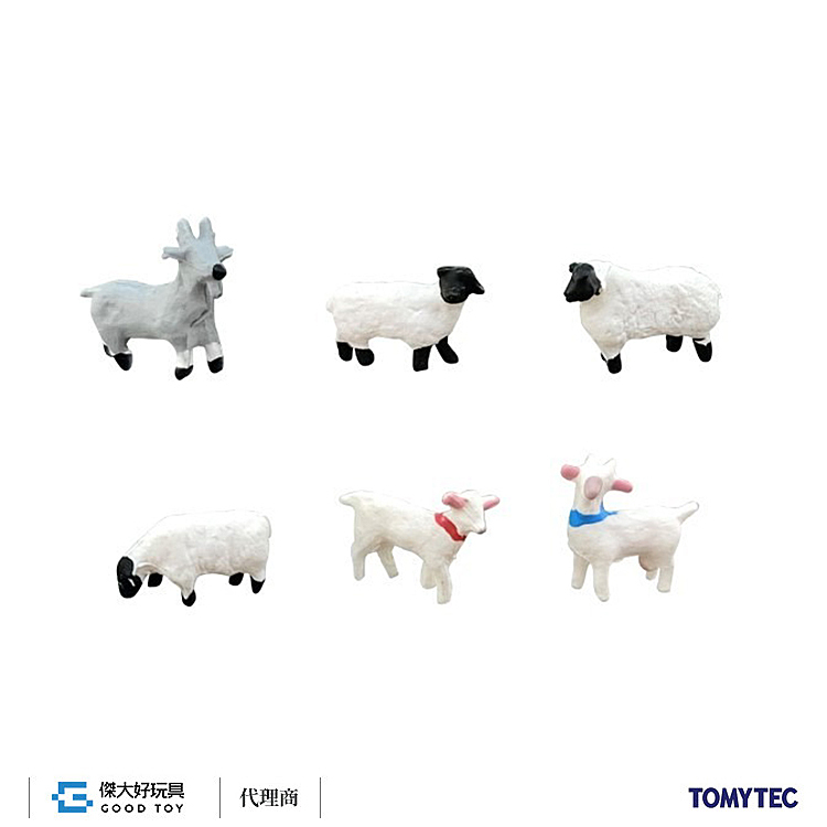 TOMYTEC 328193 動物 107 牧場的綿羊．山羊