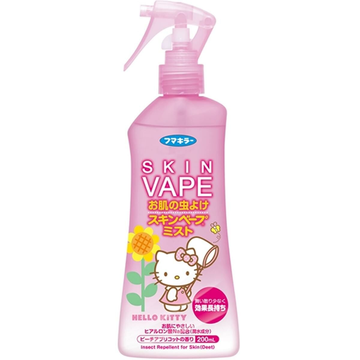 Fumakilla Vape X Hello Kitty 長效持久驅蚊噴霧200ml 桃杏香