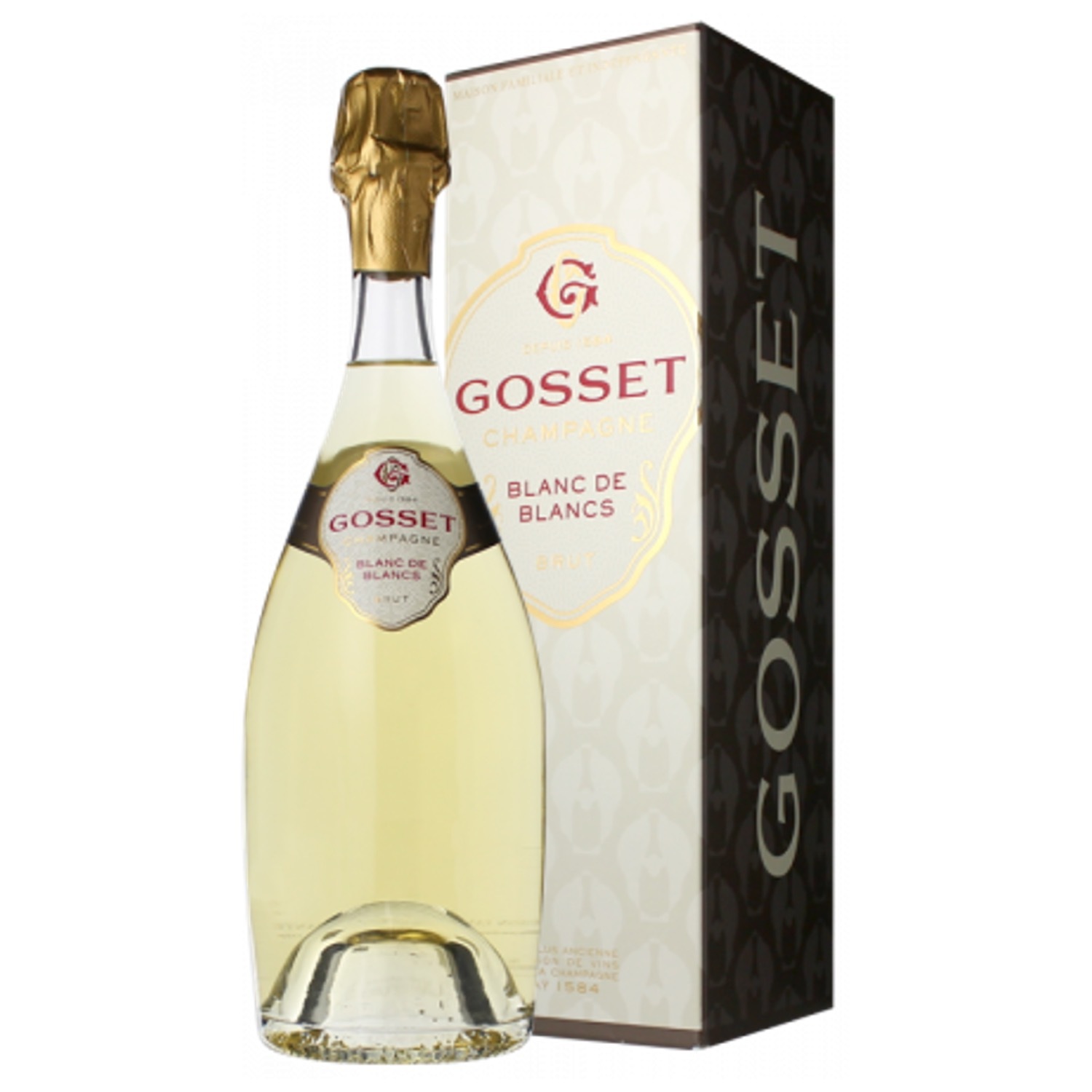 Gosset Grand Blanc De Blancs Brut (With Gift Box)