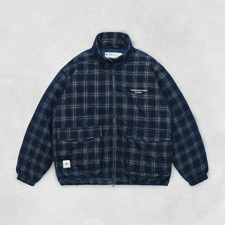B-SIDE CORDUROY WINTER JACKET Blue