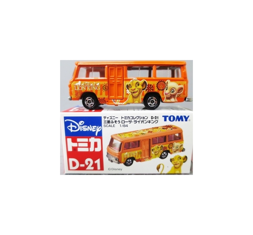 Tomica Disney Collection D-21 Mitsubishi Fuso Rosa Lion