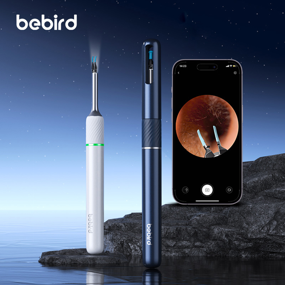 【Bebird NOTE5 N5】三合一機械式可視掏耳機