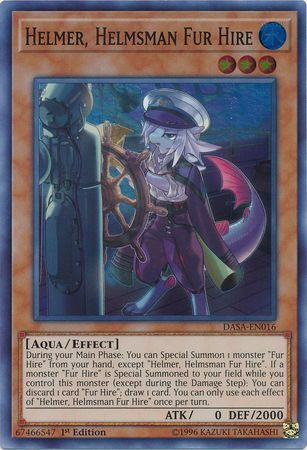 DASA-EN016 Helmer, Helmsman Fur Hire