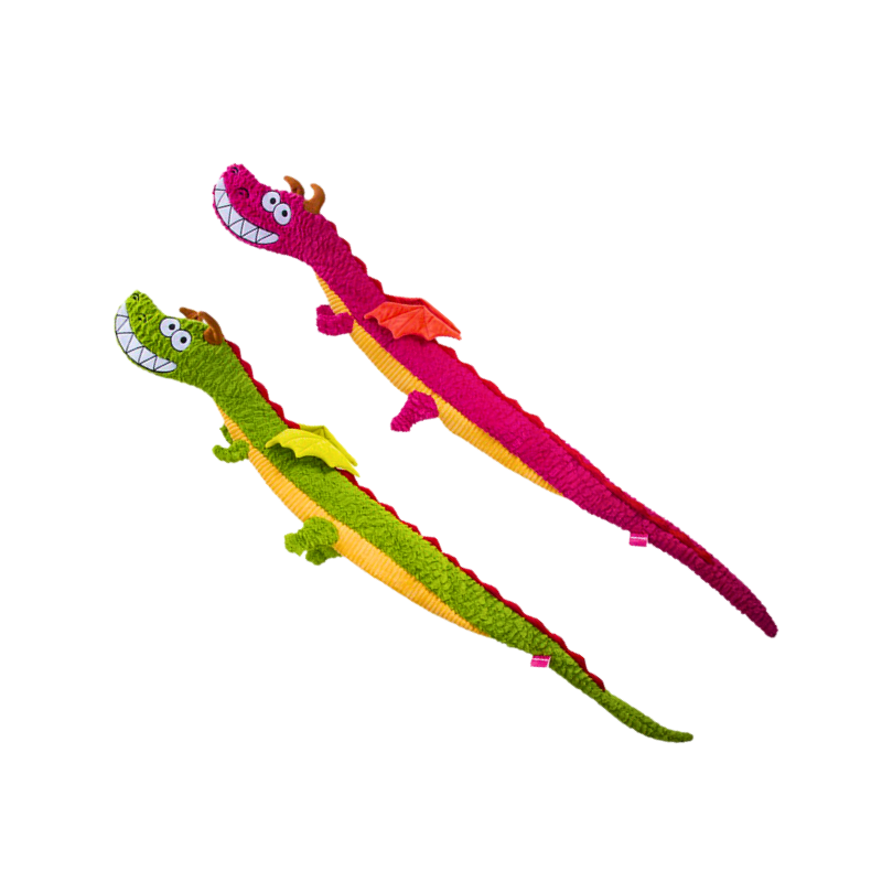 【Q-monster】巨龍互動拉扯狗玩具｜中大型犬玩具｜兩色可選│HAPET好寵-毛孩選物店